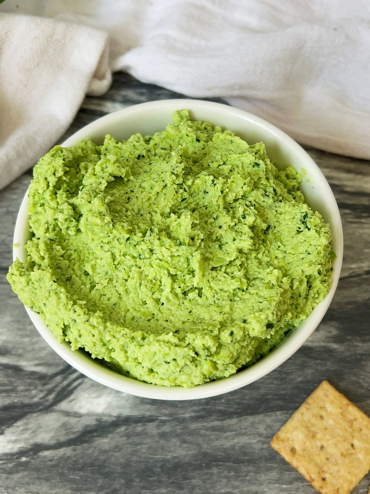 Cilantro Lime Edamame Dip - Tasting to Thrive