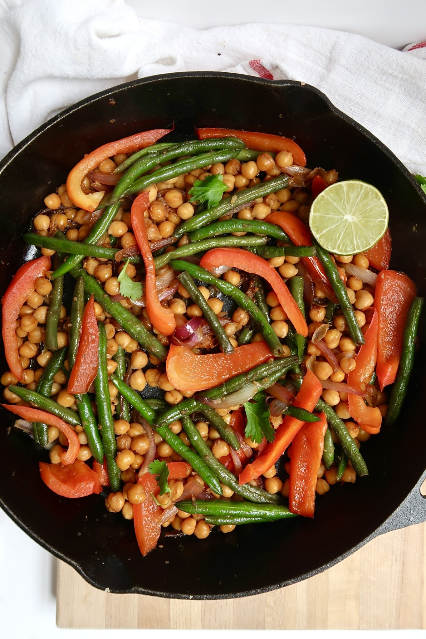 Healthy Teriyaki Chickpea Stir Fry (With Canned Chickpeas!)