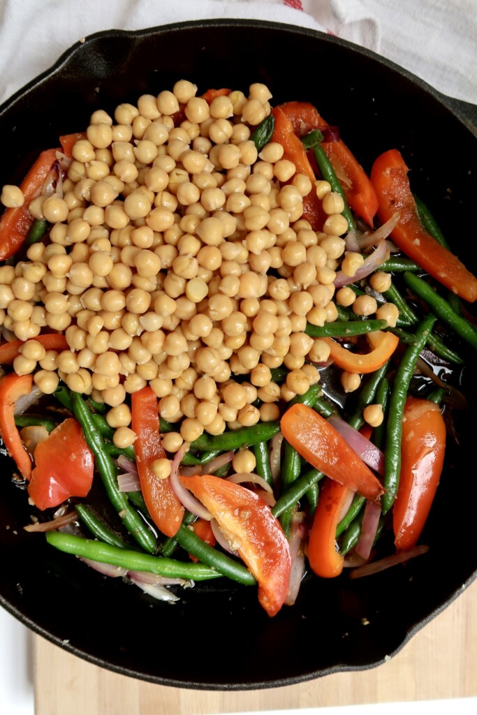 Healthy Teriyaki Chickpea Stir Fry (With Canned Chickpeas!)