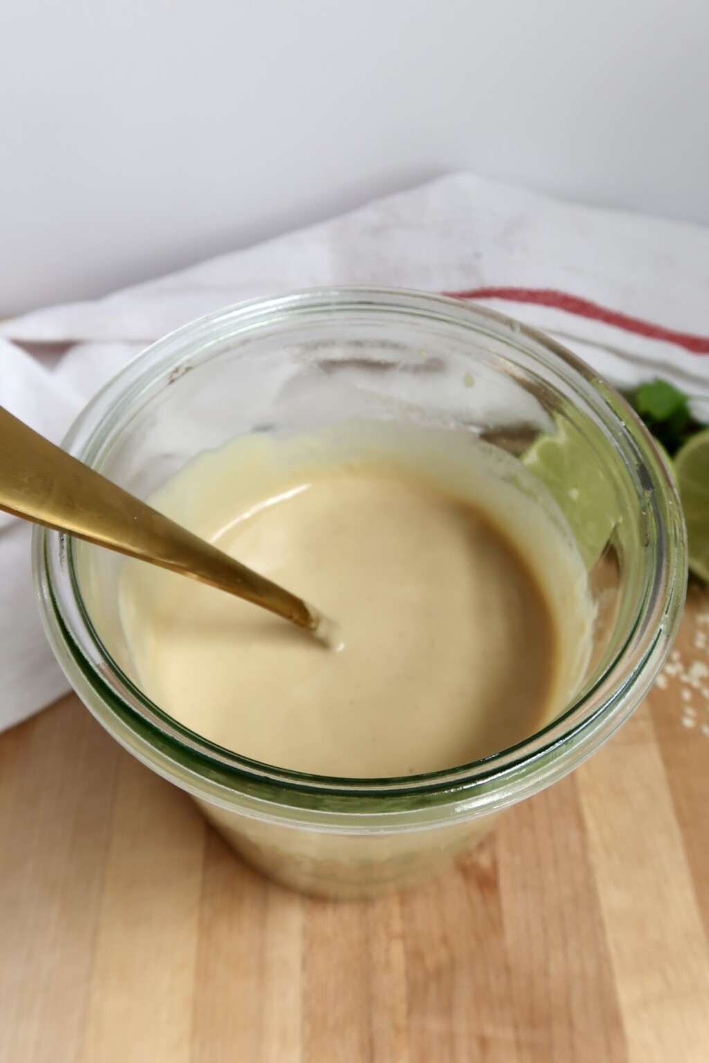5-Minute Creamy Sesame Ginger Dressing with Tahini