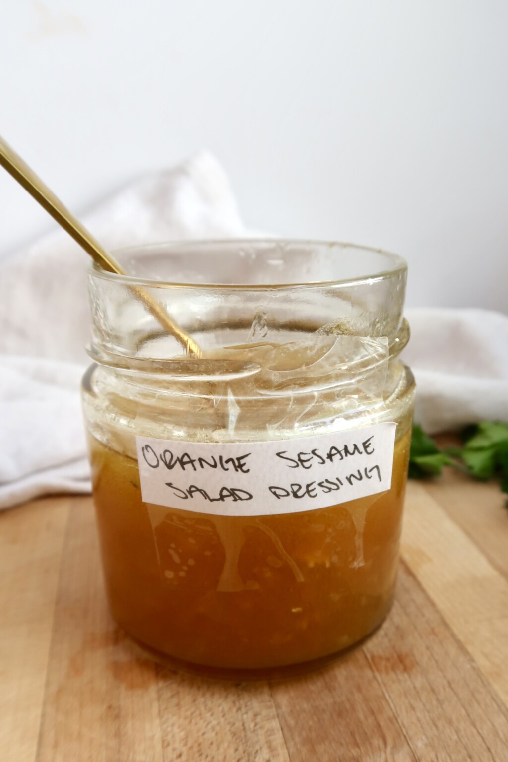 5-Minute Sesame Citrus Vinaigrette Salad Dressing